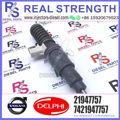中国 21947757ボルボのトラック11LTR EURO3 LO E3.18、BEBE4D44001 21947757、7421947757のための新しいディーゼル燃料の注入器 販売のため