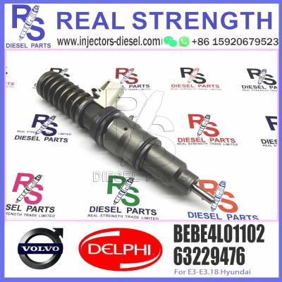 China BEBE4L01002 BEBE4L01102 Diesel Brandstof Injector Voor HYUNDAI L Motor Onderdelen 33800-84710 Brandstof Injector Reparatie Kit Te koop