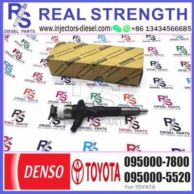 China common rail injector 23670-30310 095000-7800 injector for TOYOTA 2KD-FTV, D-4D, TRH2 injector nozzle 23670-30310 095000- for sale