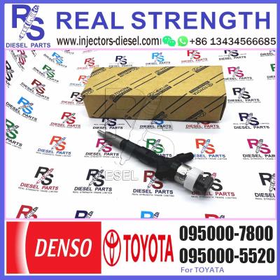 Cina iniettore common rail 23670-30310 095000-7800 iniettore per Toyota 2KD-FTV, D-4D, TRH2 ugello iniettore 23670-30310 095000- in vendita