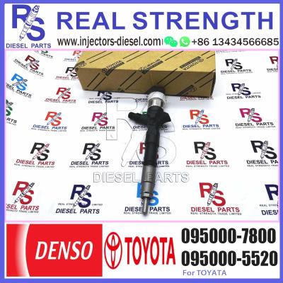 Cina iniettore common rail 23670-30310 095000-7800 iniettore per Toyota 2KD-FTV, D-4D, TRH2 ugello iniettore 23670-30310 095000- in vendita