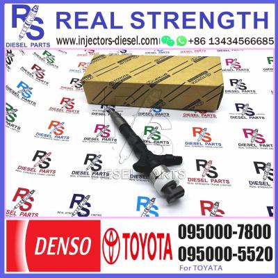 Cina iniettore common rail 23670-30310 095000-7800 iniettore per Toyota 2KD-FTV, D-4D, TRH2 ugello iniettore 23670-30310 095000- in vendita
