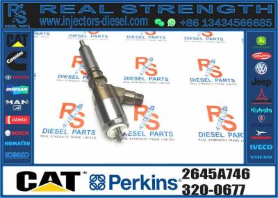 Cina Escavatore CAT C6.6 Motore iniettore di carburante motore numero di parte 320-0677 2645A746 in vendita