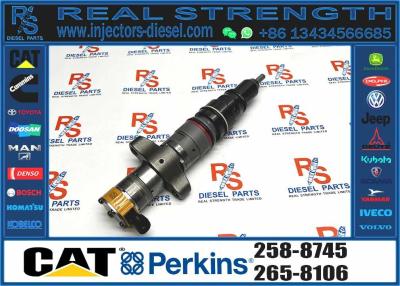 China Construction Machinery Engine Parts Common Rail Fuel Injector 258-8745 254-4339 Injectors Assembly for CAT Engine C9 for sale