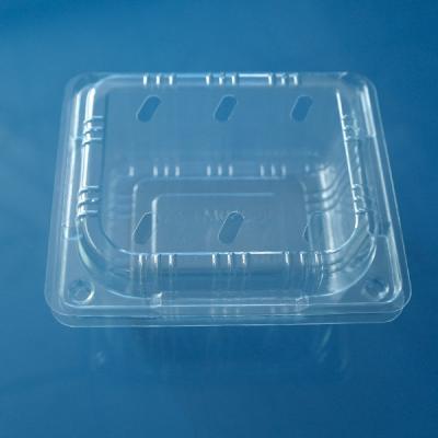 China PET Food grade Disposable plastic strawberry packaging punnets 250 grams Tomatoes Mushroom packaging box FDA EU approved for sale