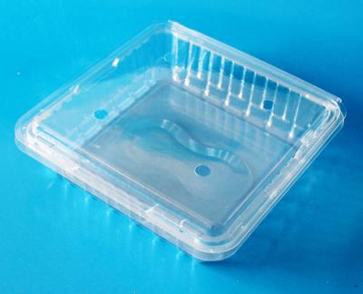 China Good quality Disposable plastic strawberry packaging box PET food grade fruit packaging box FDA EU Approved for sale