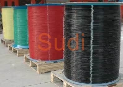 Cina Filo di acciaio rivestito di nylon d'acciaio a basso tenore di carbonio di 750MPA 500kg in vendita