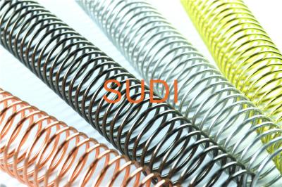 Cina 1-1/2» bobina elettrolitica della rilegatura a spirale del passo di 4:1 di 38.1mm per la rilegatura di libro in vendita