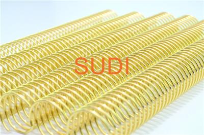 Cina 1-1/2» bobina elettrolitica della rilegatura a spirale del passo di 4:1 di 38.1mm per la rilegatura di libro in vendita