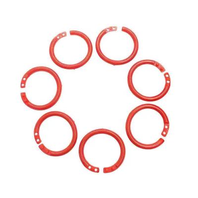 Cina Catenaccio a fogli mobili di plastica 15 di colore doppio 20 27 28 32 35 40mm in vendita
