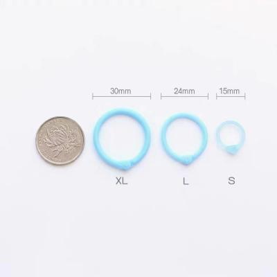 China Colorful Plastic Binding Buckle 8 14 18 22 25 30 40mm For Notebook for sale