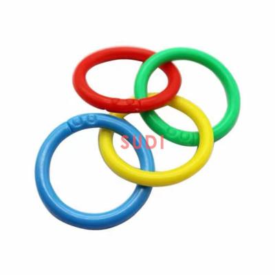 Cina protezione dell'ambiente dei doppi del fermaglio di 30mm di raccoglitore anelli di plastica in vendita