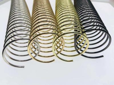China Galvaniseer Afwerking 35mm Metaal de Spiraalvormige Band voor Notitieboekje rolt Te koop