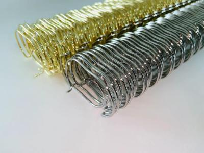 中国 41.8MM Thickness Double Wire O Binding 3/4 Inch For Premium Textbooks 販売のため
