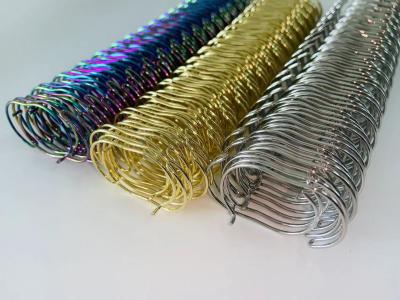 中国 41.8MM Thickness Double Wire O Binding 3/4 Inch For Premium Textbooks 販売のため