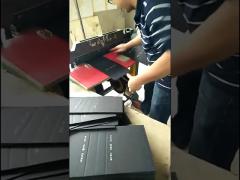 Semi Automatic Book Punching Machine , Double Ring Binding Press Machine