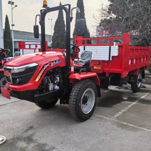 Quality Compact Drive Agricultural Four Wheeled Tractor Ride On Tractor For Mountainous for sale
