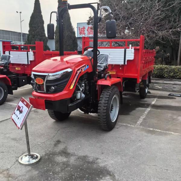 Quality Compact Drive Agricultural Four Wheeled Tractor Ride On Tractor For Mountainous for sale