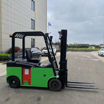 Cina Altura di sollevamento di grande capacità 3000 mm carrelli elettrici a quattro ruote a ruote solide idrauliche controbilanciate in vendita