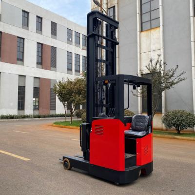 Cina Camionetti a batteria con seduta magazzino impianto elettrico 1,5 tonnellate 3m Camionetti elettrici con portata forcolato in vendita