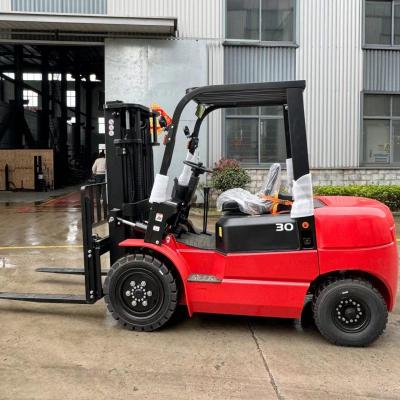 Cina 2.5T 3.5T 4.5T Solid Type Diesel Forklift Truck Heavy Duty Dual Mast Usato all'aperto in vendita