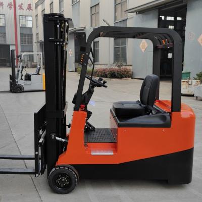 Cina 48V 3 ruote carrello elevatore elettrico contrappeso elettrico carrello elevatore 1000kg 1500kg capacità di carico in vendita