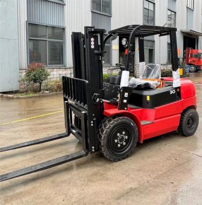 7716lb 9920lb Camione elevatore a forchetta diesel da 19 piedi con cambio laterale con certificato CE