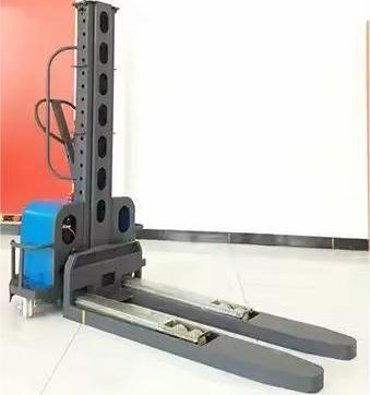 Cina 500kg 1500kg Semi Electric Portable Stacker Automatic Stacker Forklift for van use in vendita