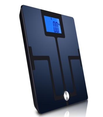 China 180kgs / 400lbs Bluetooth Body Fat Scale 9 Persons Memory Body Fat Measuring Scales for sale