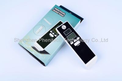 Cina Tester nero professionale dell'alcool del respiro di Digital con doppia esposizione LCD in vendita