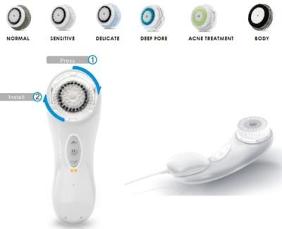 Cina Sonic in profondità che pulisce la spazzola esfoliante elettrica del fronte con il trattamento dell'acne in vendita