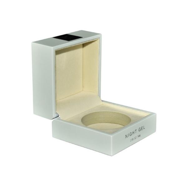 Quality White Wood Perfume Box Medium Density Fiberboard Material For 30ml Bottle for sale