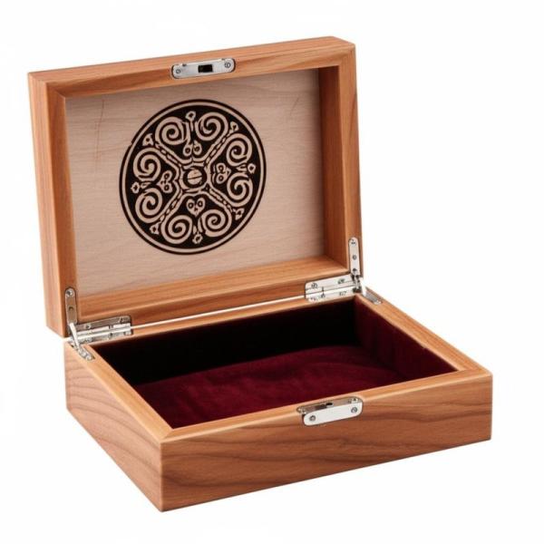 Quality Custom Perfume Wooden Box Laser Engraved Handmade With Velvet Lining for sale
