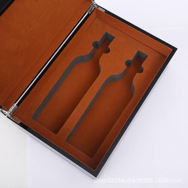 Quality Shockproof Luxury Wine Box Economy Style Safe With Matte Finish for sale