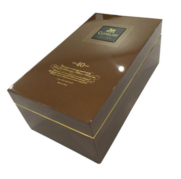 Quality Elegant Custom Printed Wine Boxes with Gold Logo Eco Friendly Storage for sale