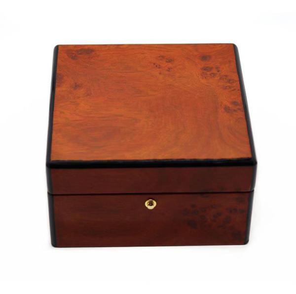 Quality Customized Solid Wood Watch Case With PU Pillow Eco Friendly Luxury Packaging for sale