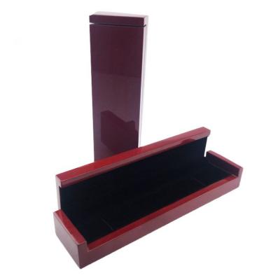 China Custom Lacquered Wood Jewelry Box High Glossy Wooden Bracelet Box for sale