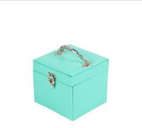 Quality Portable PU Leather Travel Jewelry Box Organizer with Customizable Multi-layer for sale