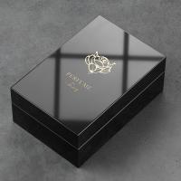 China Custom Logo Luxury Wooden Perfume Box with EVA Inner Tray 30ml 50ml 100ml Precision Fit for sale