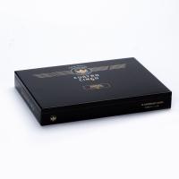 Quality Personalized Black Luxury Handmade Cigar Box Eco Friendly With 20 CT Capacity for sale