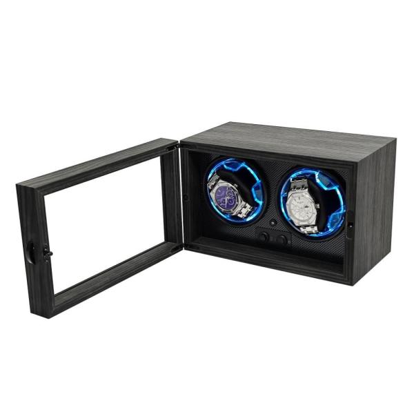 Quality Luxury Rotating Watch Display Case Elegant High End Watch Winder Automatic for sale