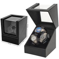 Quality 3 Motor Luxury Decorative Boxes Automatic Watch Winding Display Watch Box With for sale