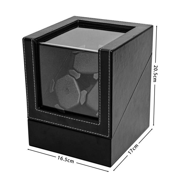 Quality 3 Motor Luxury Decorative Boxes Automatic Watch Winding Display Watch Box With for sale