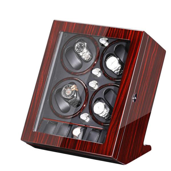 Quality High End Watch Winder And Storage Box Automatic Motor 4 Slots for sale