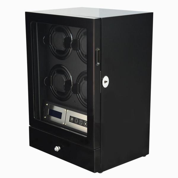 Quality Custom Watch Storage Motor Box Touch Screen Watch Winder Safe Box Watch Luxury for sale