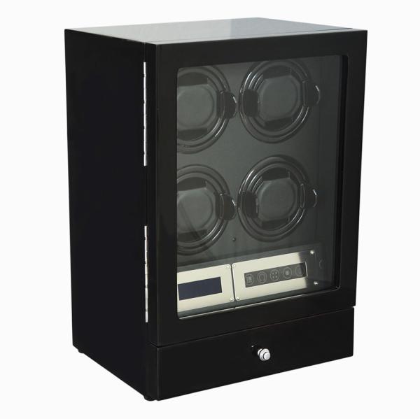 Quality Custom Watch Storage Motor Box Touch Screen Watch Winder Safe Box Watch Luxury for sale