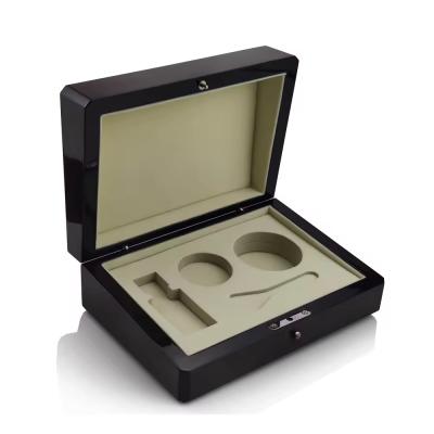 China High Gloss MDF Wooden Gift Box with EVA Lining for Cosmetic & Watch Packaging for sale