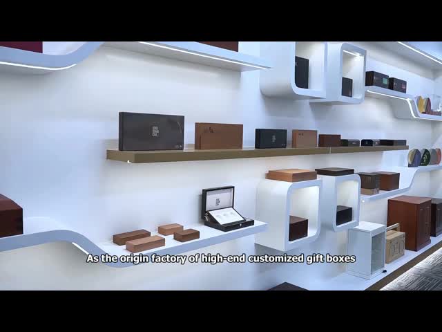 New luxury design glossy wooden box