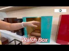 6 slots watch storage case wooden watch case holder with custom logo