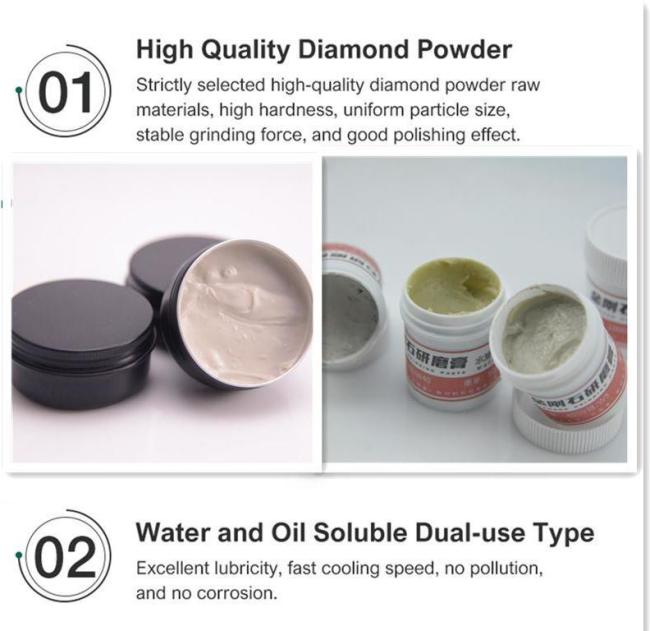 High Quality Diamond Polishing Lapping Paste Diamond Paste for Polishing Tungsten Carbide